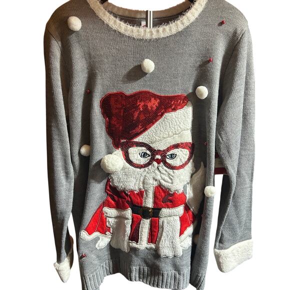 Holiday Time | Sweaters | Holiday Time Womens Ugly Christmas Sweater ...